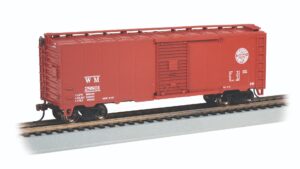 bachmann trains - 40' steam era box car - western maryland® #28801 - ho scale