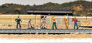 bachmann trains - figures - train work crew - ho scale