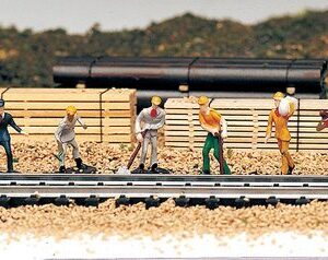 Bachmann Trains - FIGURES - TRAIN WORK CREW - HO Scale