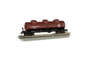 40' three-dome tank car - prr #498647 - ho scale