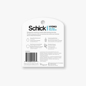 Schick Hydro 5 Sense Hydrate Razor Refills for Men, 12 Count (Pack of 1)