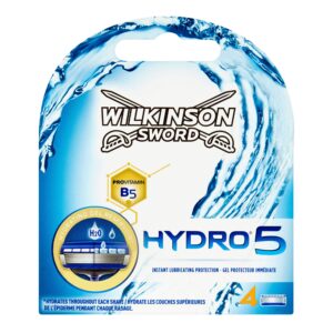 wilkinson sword hydro 5 men's razor blade refills x 4