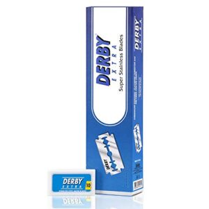 derby extra double razor blades, 200 count