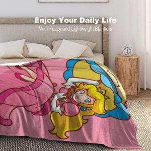 Cartoon Princess Blankets Throw Blanket Super Soft Flannel Lightweight Blanket for Boys Girls 50x40 in