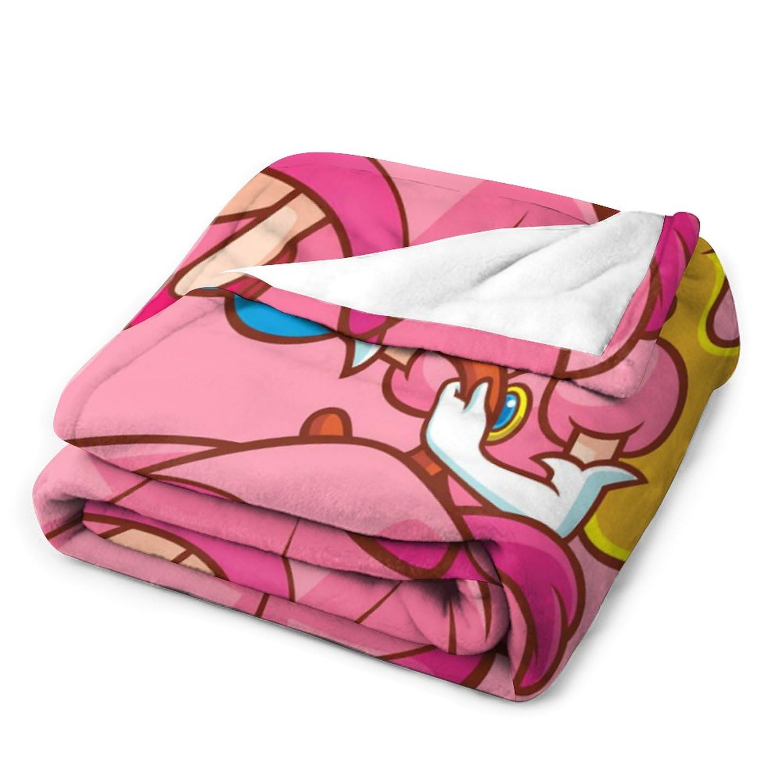 Cartoon Princess Blankets Throw Blanket Super Soft Flannel Lightweight Blanket for Boys Girls 50x40 in