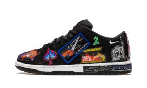 nike mens sb dunk low dq4488 001 neckface - size 10