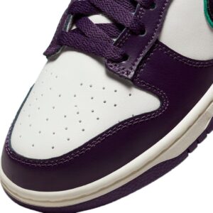 Nike Mens Dunk Low DQ7683 100 Chenille Swoosh - Grand Purple - Size 10