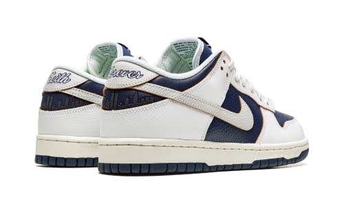 Nike Mens SB Dunk Low FD8775 100 HUF - NYC - Size 10 White/Navy Blue