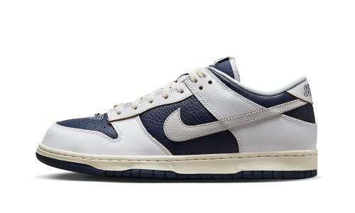 Nike Mens SB Dunk Low FD8775 100 HUF - NYC - Size 10 White/Navy Blue