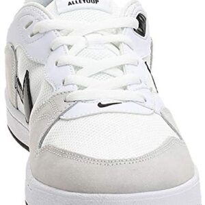 Nike SB Alleyoop Mens Trainers CJ0882 Sneakers Shoes (UK 8 US 9 EU 42.5, White Black White 100)