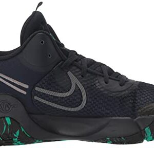 Nike Men's KD Trey 5 IX Basketball Sneakers, Obsidian/Cool Grey-Black, 10 M US