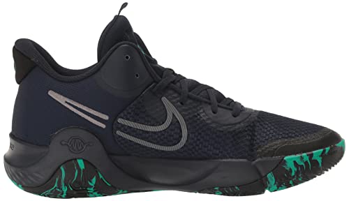 Nike Men's KD Trey 5 IX Basketball Sneakers, Obsidian/Cool Grey-Black, 10 M US