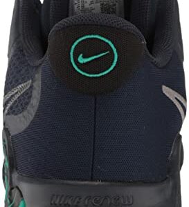 Nike Men's KD Trey 5 IX Basketball Sneakers, Obsidian/Cool Grey-Black, 10 M US