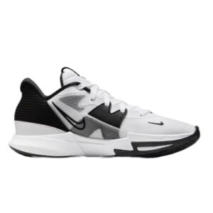 Nike Kyrie 5 Low Men's Basketball Shoes (White/White/Black, us_Footwear_Size_System, Adult, Men, Numeric, Medium, Numeric_10)