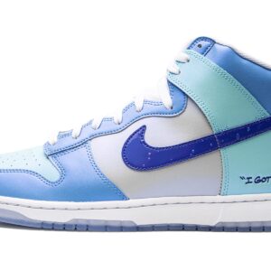 Nike mens Dunk High shoes, Copa/University Blue/White/Gam, 9