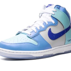 Nike mens Dunk High shoes, Copa/University Blue/White/Gam, 9