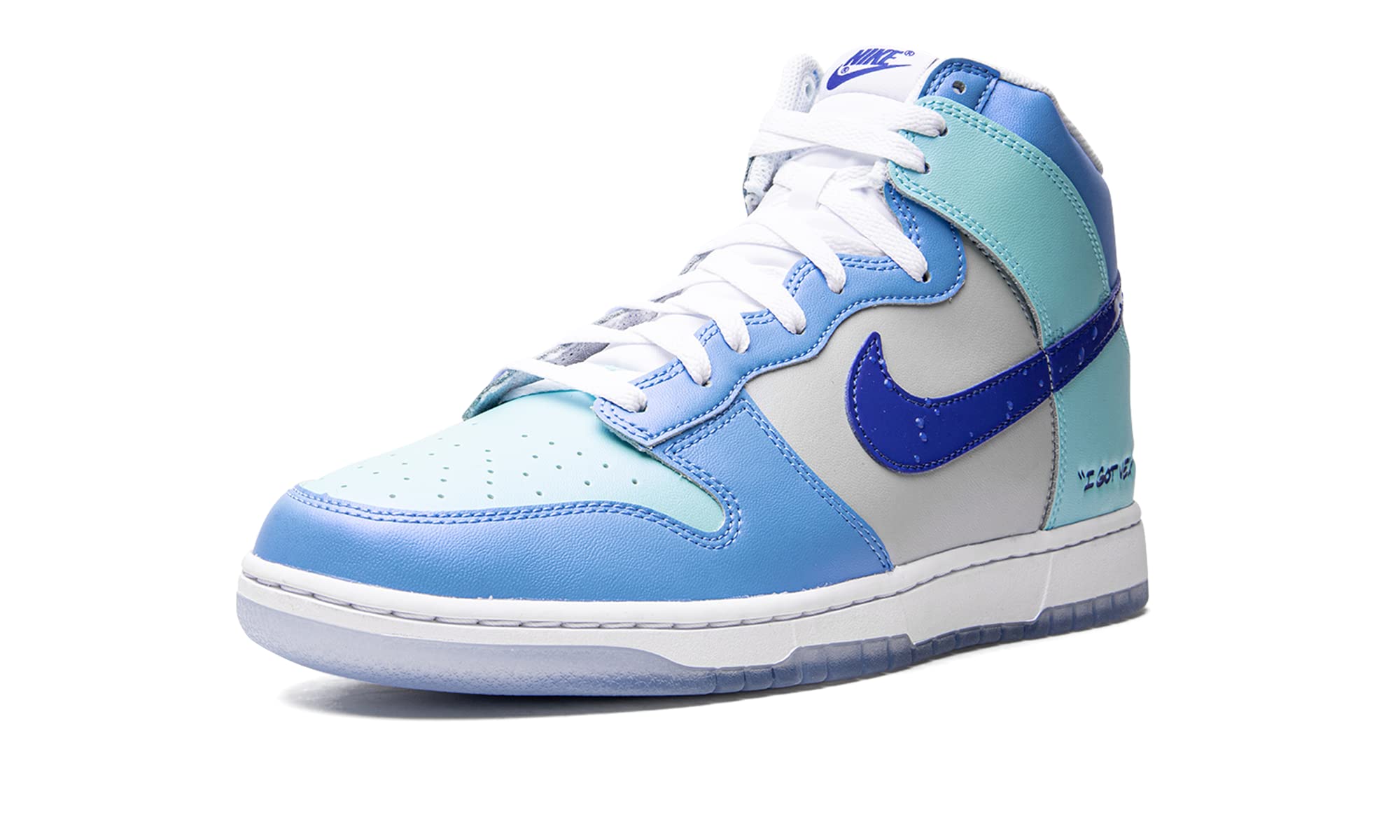 Nike mens Dunk High shoes, Copa/University Blue/White/Gam, 9