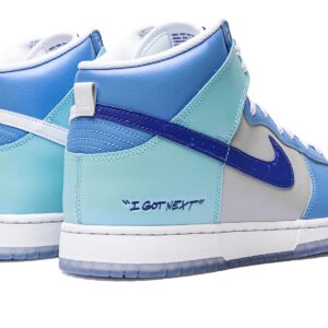 Nike mens Dunk High shoes, Copa/University Blue/White/Gam, 9