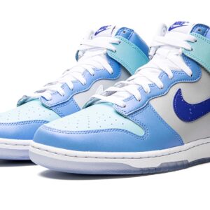 Nike mens Dunk High shoes, Copa/University Blue/White/Gam, 9