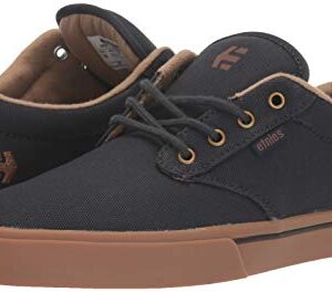 Etnies Men's Jameson 2 ECO Skate Shoe, Navy/Gum/Gold, 10 Medium US