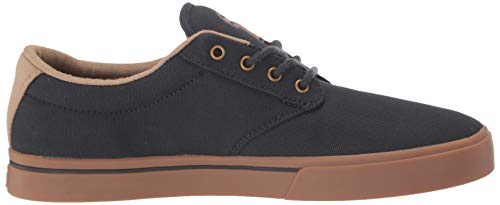 Etnies Men's Jameson 2 ECO Skate Shoe, Navy/Gum/Gold, 10 Medium US