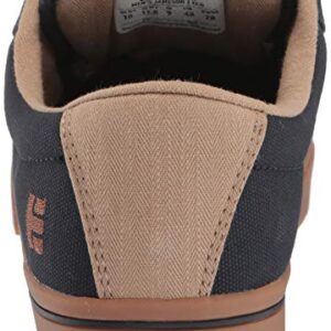 Etnies Men's Jameson 2 ECO Skate Shoe, Navy/Gum/Gold, 10 Medium US