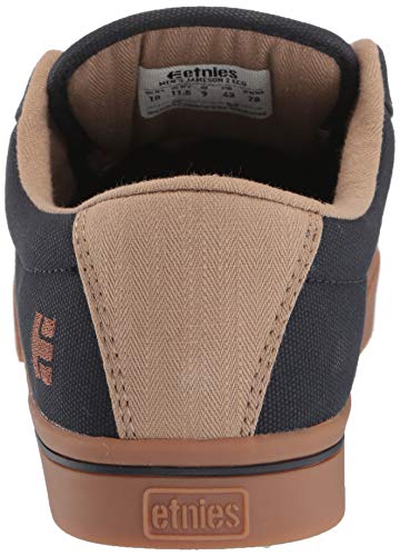 Etnies Men's Jameson 2 ECO Skate Shoe, Navy/Gum/Gold, 10 Medium US