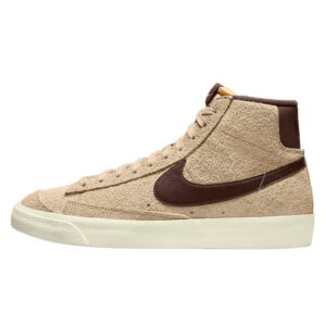 nike mens mid '77 premium shoes blazer, rattan/light chocolate, 9