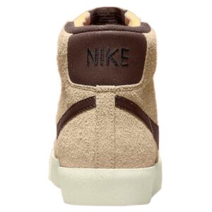 Nike mens Mid '77 Premium Shoes Blazer, Rattan/Light Chocolate, 9