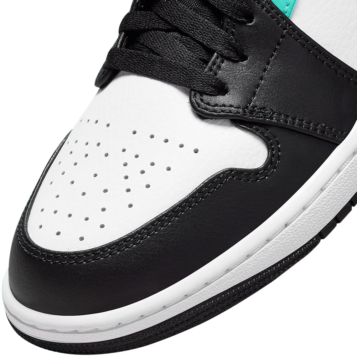 Jordan Mens Air Jordan 1 Mid 554724 132 Island Green - Size 10