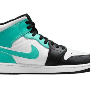 Jordan Mens Air Jordan 1 Mid 554724 132 Island Green - Size 10