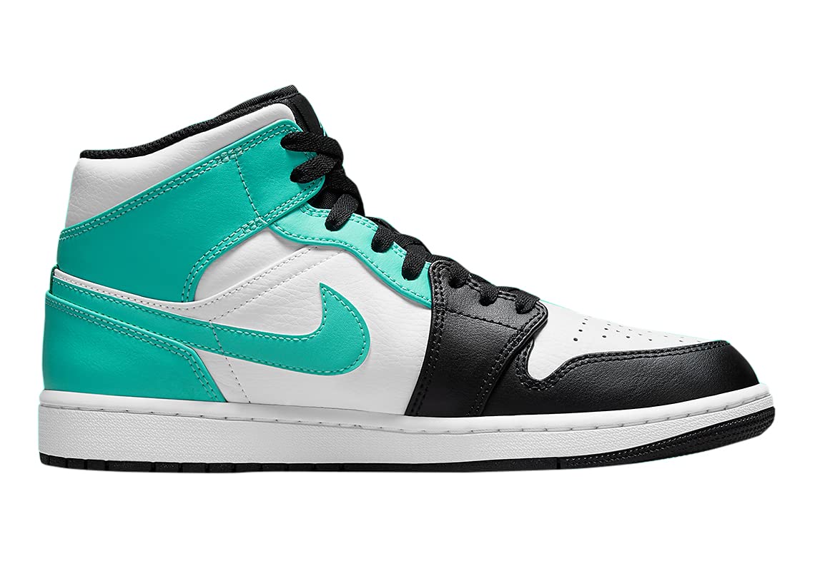 Jordan Mens Air Jordan 1 Mid 554724 132 Island Green - Size 10