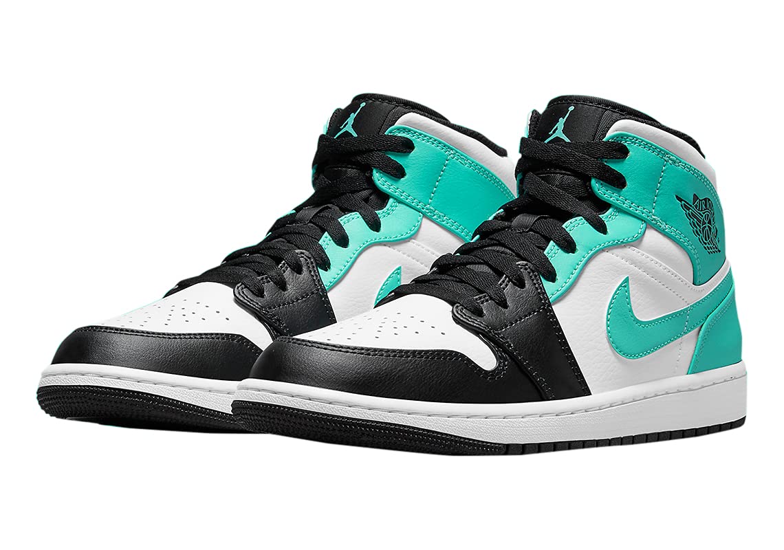 Jordan Mens Air Jordan 1 Mid 554724 132 Island Green - Size 10