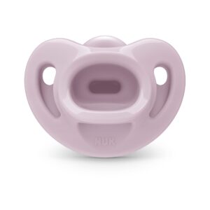 NUK Comfy Orthodontic Pacifiers, 6-18 Months, 3 Count (Pack of 1)