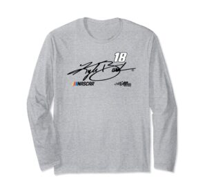 nascar - kyle busch - signature long sleeve t-shirt