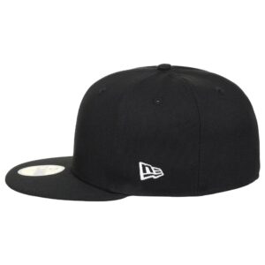 New Era Blank Custom 59FIFTY Fitted Cap (6 7/8, Black/Grey UV)