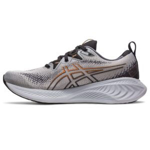 asics men's gel-cumulus 25 running shoes, 11, sheet rock/sun peach