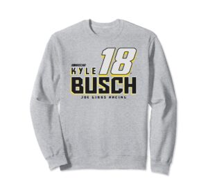 nascar - kyle busch - carbon fiber sweatshirt