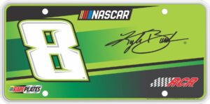 race plates #8 kyle busch signature series souvenir license plate