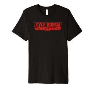 kyle busch sign graphic - nascar premium t-shirt