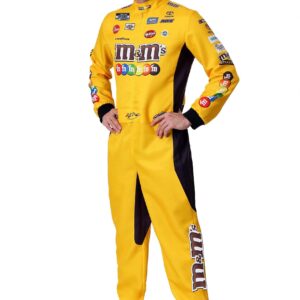 Fun Costumes Uniform Costume of NASCAR Kyle Busch Plus Size 2X Yellow 2X