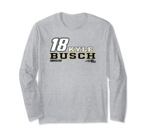 nascar - kyle busch - driver long sleeve t-shirt