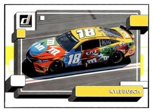 kyle busch 2023 donruss #121 nm+-mt+ nascar racing cars