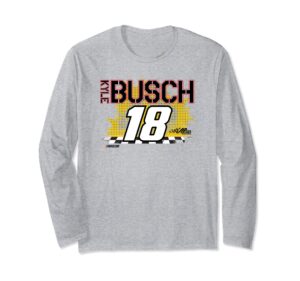 nascar - kyle busch - dust storm long sleeve t-shirt