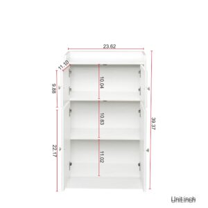 Expandable Dining Table for 8-12 Person, Extendable Dining Room Table with Sideboard Storage MDF Wooden Extendable Table as Kitchen Table Console Table Office Table Extendable from 20" to 98.43"