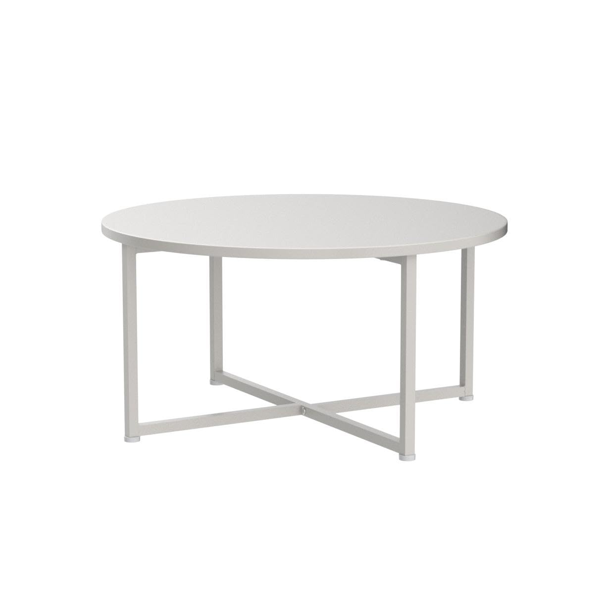 Household Essentials Coffee Table, Scandinavian White