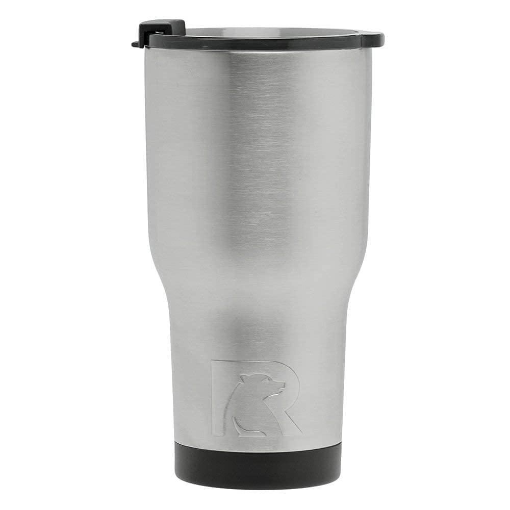 RTIC 20 oz Insulated Tumbler Stainless Steel Coffee Travel Mug with Lid, Spill Proof, Hot Beverage and Cold, Portable Thermal Cup for Car, Camping