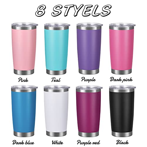 Personalized Tumbler with Names Lids and Straws Custom Tumblers Stainless Steel Women Kids Men Gift 20oz Laser Engraved Insulated Purple