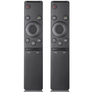 universal replacement for samsung-tv-remote control,compatible with all samsung smart frame curved qled tvs 【pack of 2】