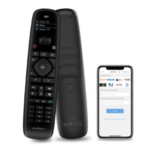 sofabaton u2 universal remote with customizable app, all-in-one smart remote control, compatible with tv/soundbar/streaming players and more